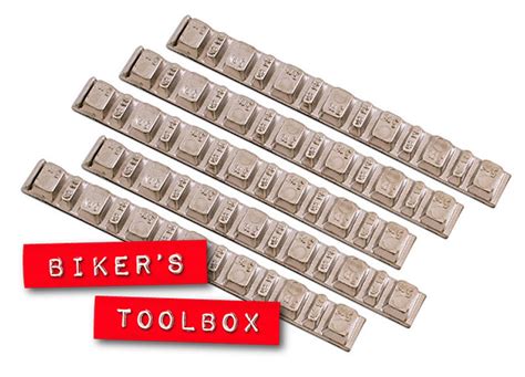 Lead Wheel Balance Weights Bikers Toolbox