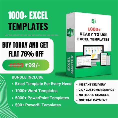 1000 Excel Templates Bundle Netbourn
