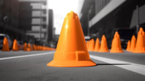 3d 안전모 얹은 트래픽 콘 장애물 트래픽 콘 안전 배경 일러스트 및 사진 무료 다운로드 Pngtree
