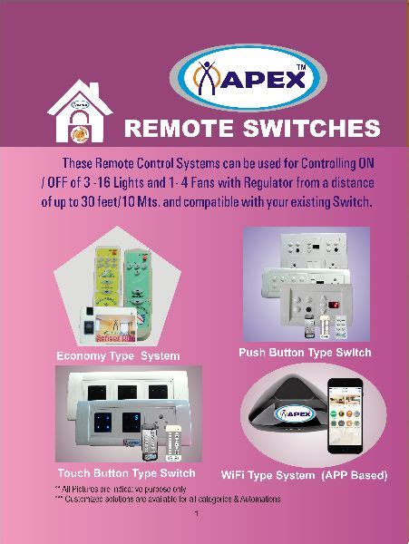 APEX REMOTE SWITCH At Best Price In Kolkata ID 4237688 Apex