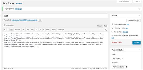 Php Show Images From Text Section On Page Wordpress Stack Overflow
