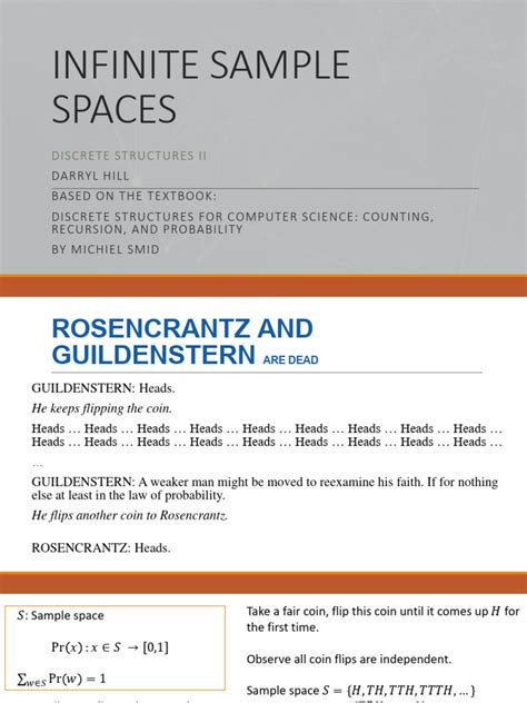 Infinite Sample Spaces Pdf Infinity Limit Mathematics