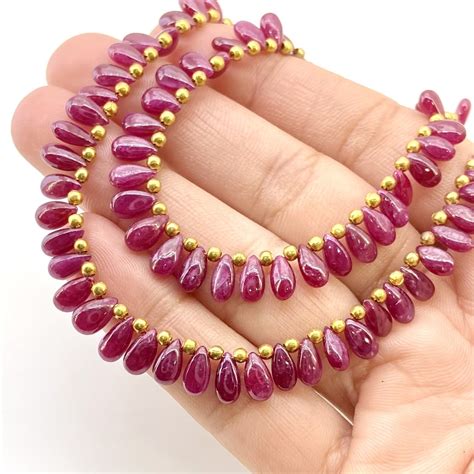 Ruby Beads Shop Natural Ruby Stone Beads Wholesale