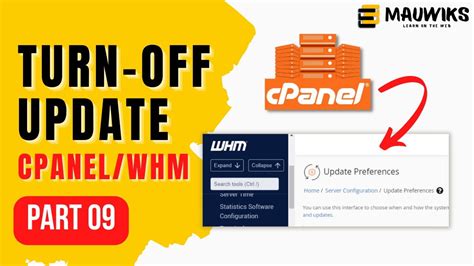 Disable Automatic Updates For CPanel Server Mauwiks
