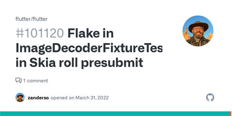 Flake In Imagedecoderfixturetestexifdataisrespectedondecode In Skia Roll Presubmit · Issue