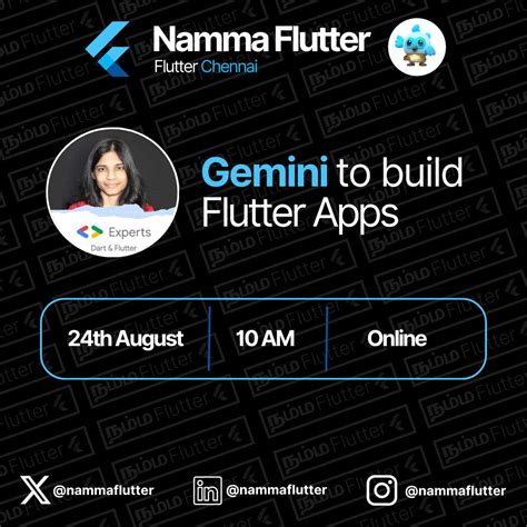 Namma Flutter Flutter Chennai On Linkedin Nammaflutter Flutter