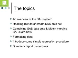 Sas Classes In Mumbai PPT
