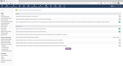 Accounting Setup General Double Entry · Issue 17711 · Dolibarr