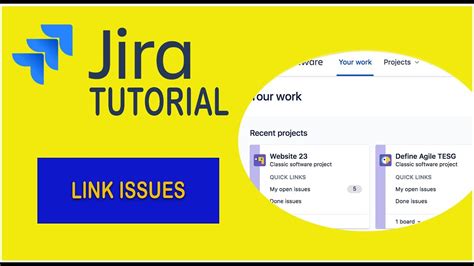 How To Link Issues Jira Tutorial 2021 Youtube