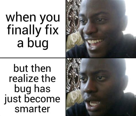 Coding When You Finally Fix The Bug Devrant