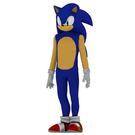 Body Sonic Render By Reven2 On Deviantart