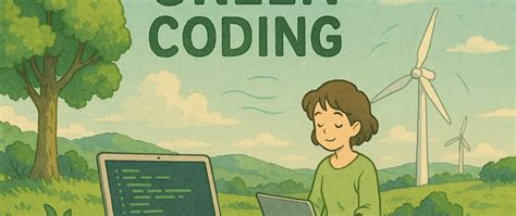 Green Coding Building A Sustainable Future With Software Dev Community
