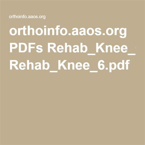 Aaos Hip Exercises Pdf Made For Ivy