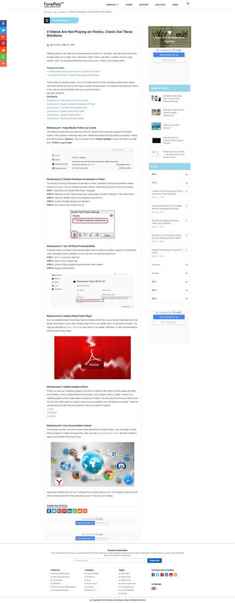 If Videos Are Not Playing On Firefox Check Out These Solutions If Videos From YouTube Vimeo