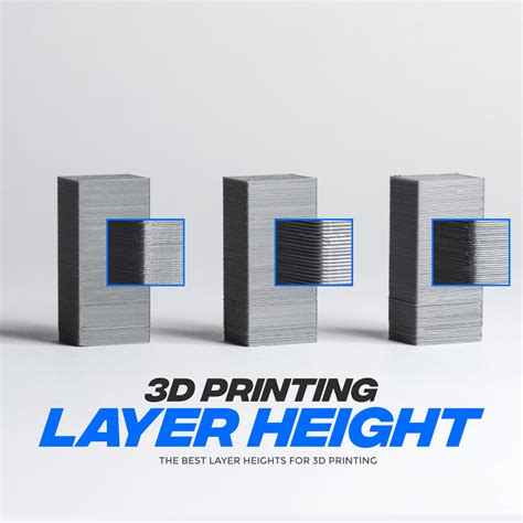 3D Printing Layer Height 101 The Best Layer Heights For 3D Printing