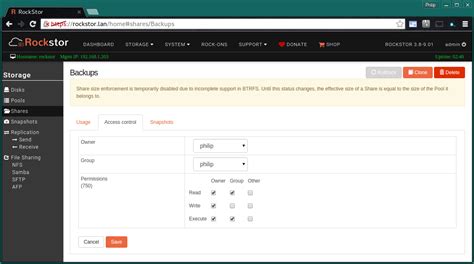 Apple Filing Protocol Afp — Rockstor Documentation