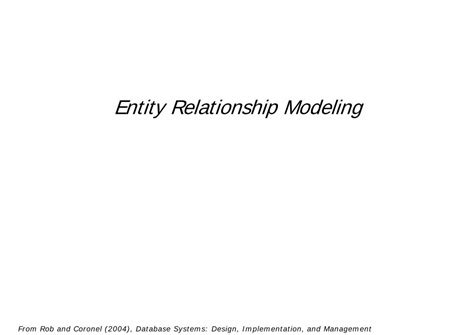 pdf entity relationship modeling dokumen tips