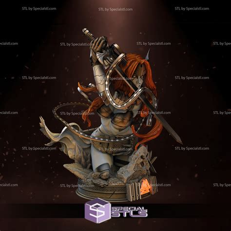 Angela Spawn Bust 3d Printing Figurine Stl Files Specialstl