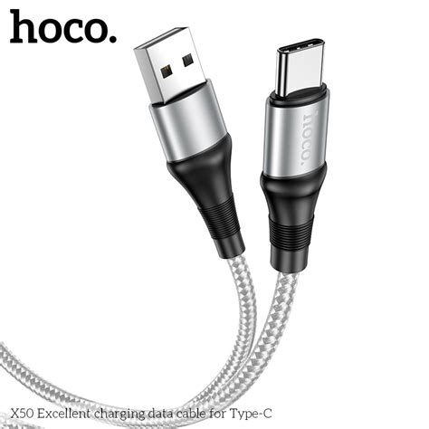 Cáp Sạc Nhanh Hoco X50 Type C 3a 1m