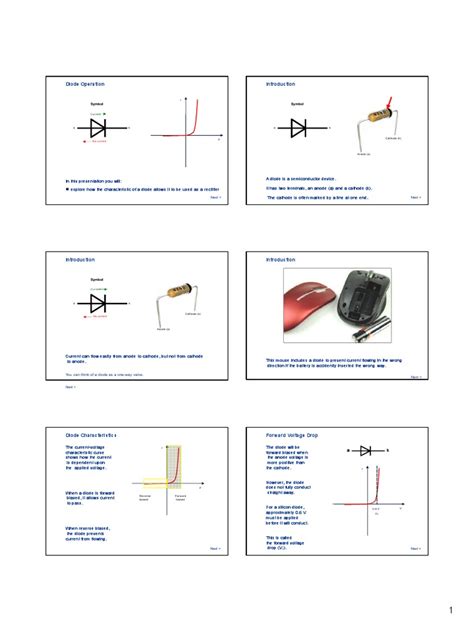 Diode Operation Introduction Pdf Rectifier Diode