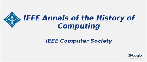 Ieee Annals Of The History Of Computing Impact Factor S Logix
