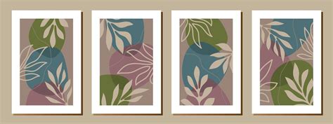 Creative Minimalist Hand Draw Abstract Art Background Modern Aesthetic Illustrations Bohemian