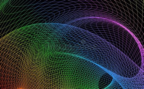 Abstract Dynamic Wave On A Blue Background Big Data Stock Vector Illustration Of Texture