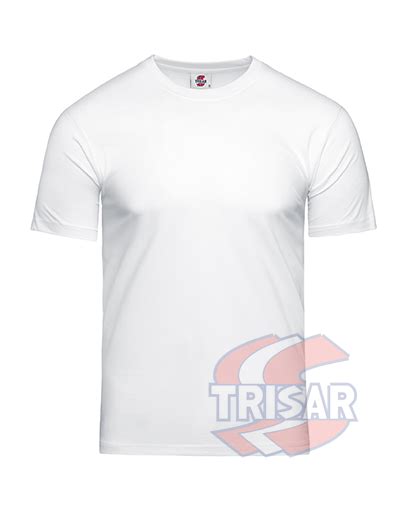 Футболка мужская 160 гр. (Белый, 5XL) – TRISAR