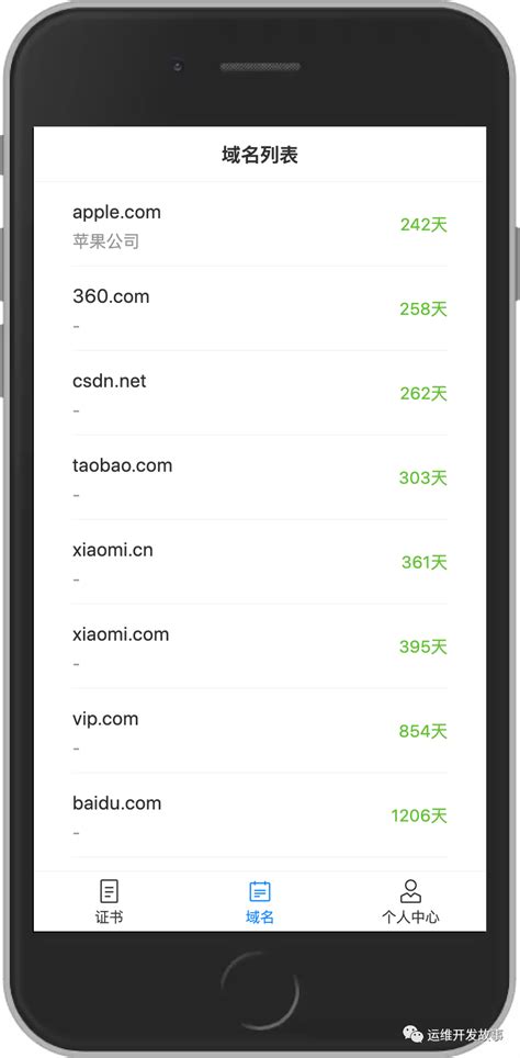 基于python Vue3js 技术栈实现的域名和ssl证书监测平台 运维开发故事