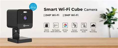 Smart Wifi Cube Camera Compact Home Security