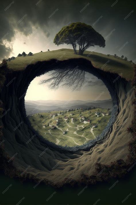 Premium Photo A Surreal And Complex Rendering Generative Ai