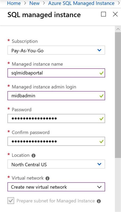 How To Deploy An Azure Sql Managed Instance Part 1 Dba In The Cloud