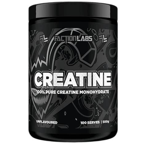 Creatine Monohydrate By Faction Labs Mr Supplement