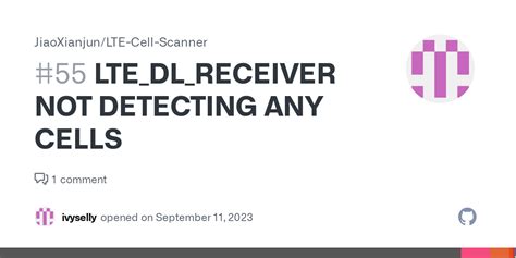 LTE DL RECEIVER NOT DETECTING ANY CELLS Issue JiaoXianjun LTE Cell Scanner GitHub