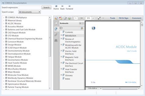 Using The Help Tools In COMSOL Multiphysics For Modeling Guidance