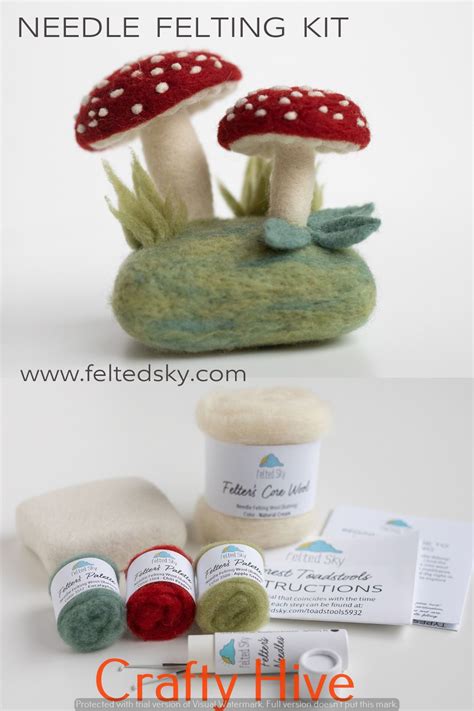 7 Secrets To Crafting Magic At Home In 2024 Needle Felting Kits Felt Sewing Kit Needle Felting