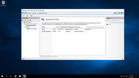 Windows Server 2019 With Iis