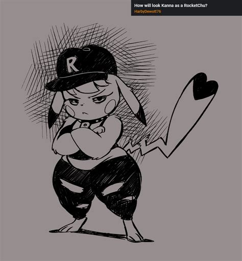 Pikachu And Kanna Original And More Drawn By Joao Pereira Danbooru