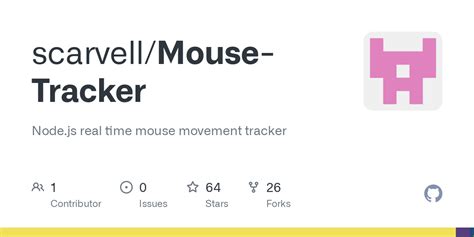 Github Scarvellmouse Tracker Nodejs Real Time Mouse Movement Tracker