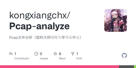 GitHub kongxiangchx Pcap analyze Pcap文件分析国科大网络行为学导论作业