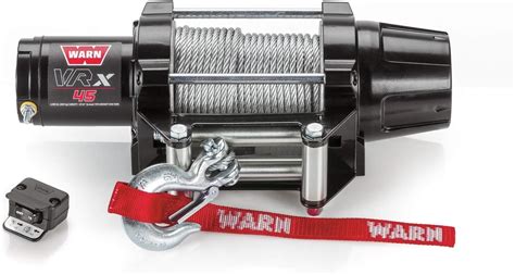 Warn Industries 101045 Vrx 45 Powersports Winch With Steel Rope