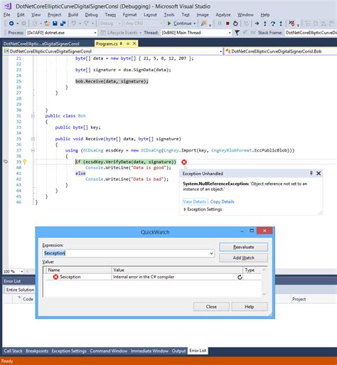 C Net Core 20 Crypto Sample Not Working Error Cng V43 Uses Algorithms V43 Higher Than