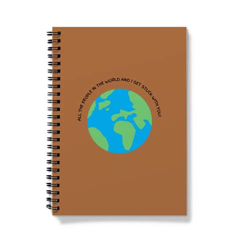 World Notebook Angry Wrapper