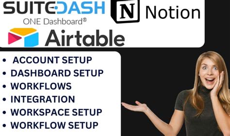 Setup Suitedash Crm Airtable Notion Smartsheet Workspace Zoho Crm