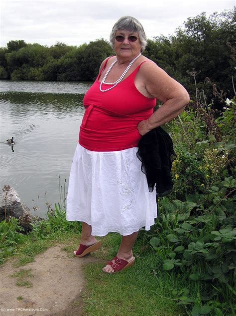 Granny White Blouse Myzpics
