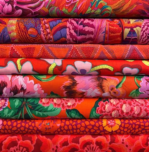 Vibrant Kaffe Fassett Collective Color Bundles Assorted Colorful Fat