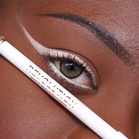 Revolution Streamline Waterline Eyeliner Pencil White Make Up Superdrug