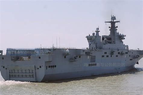 「這是專為武統台灣設計的武器」解放軍075型兩棲攻擊艦完成海試，076型據傳配備電磁彈射 風傳媒