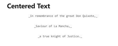 Why Is This Text Centered Help Obsidian Forum