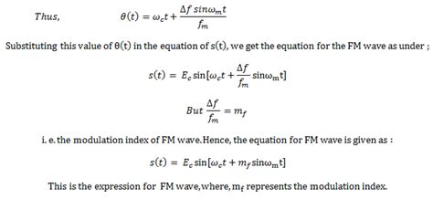 single tone frequency modulation electronics post